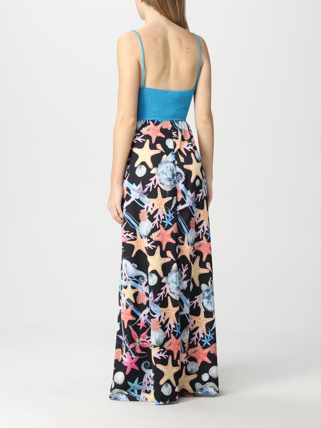 MARIUCCIA MILANO: Dress women - Turquoise | Mariuccia Milano dress ...