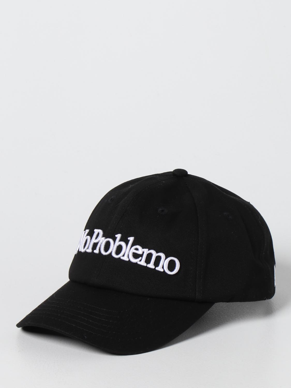 ARIES: NoProblemo baseball hat - Black | Aries hat SSAR90000 online at ...