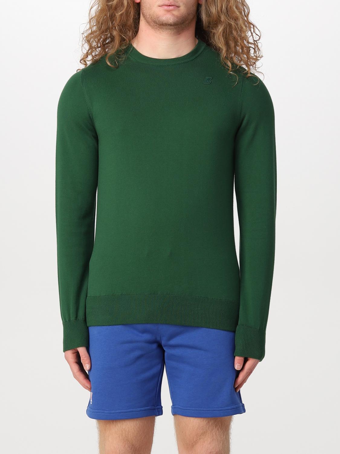 K-WAY: Sweater men - Green | K-Way sweater K6121LW online at GIGLIO.COM