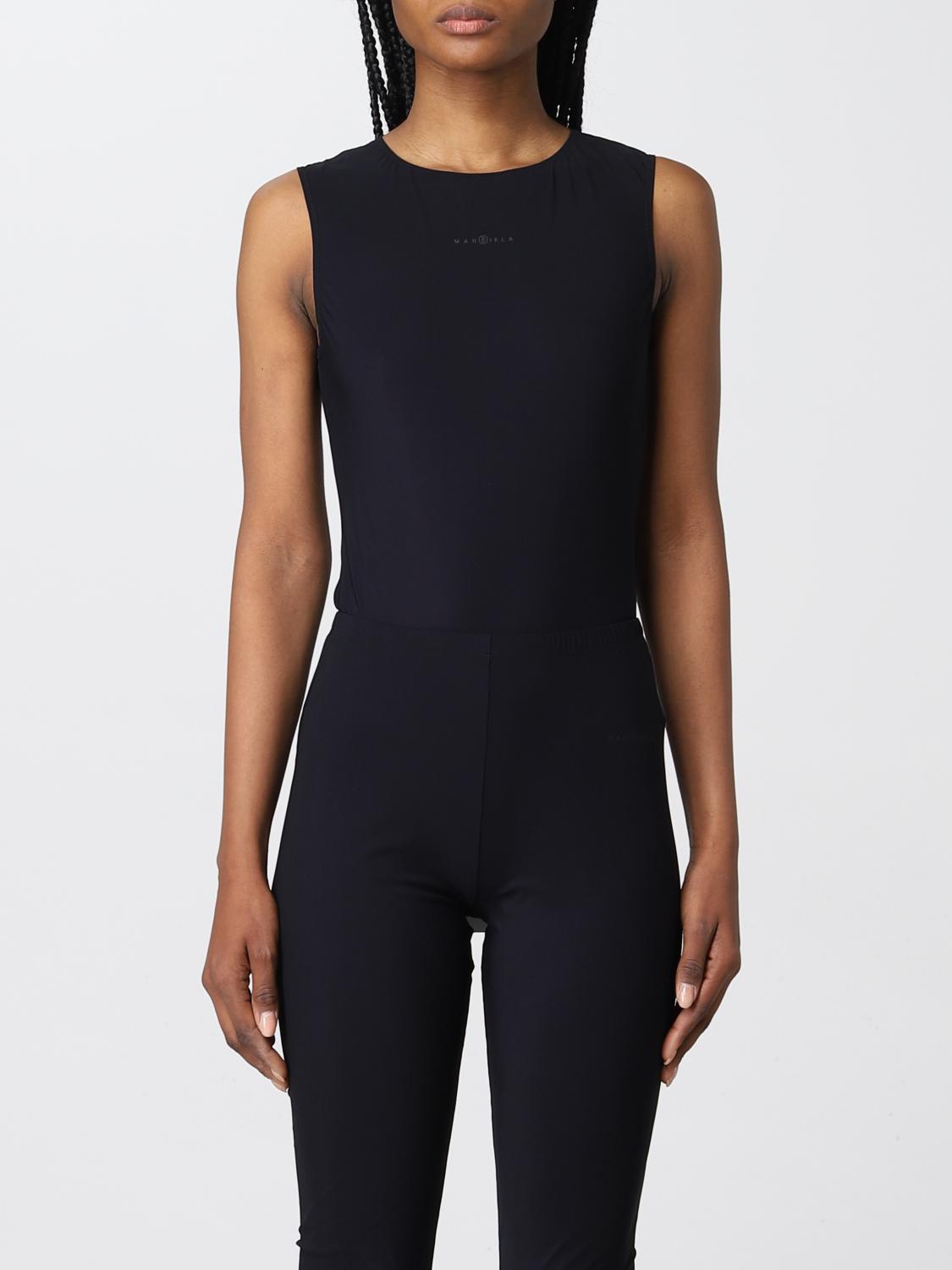 MM6 MAISON MARGIELA: Body women - Black | Mm6 Maison Margiela bodysuit ...