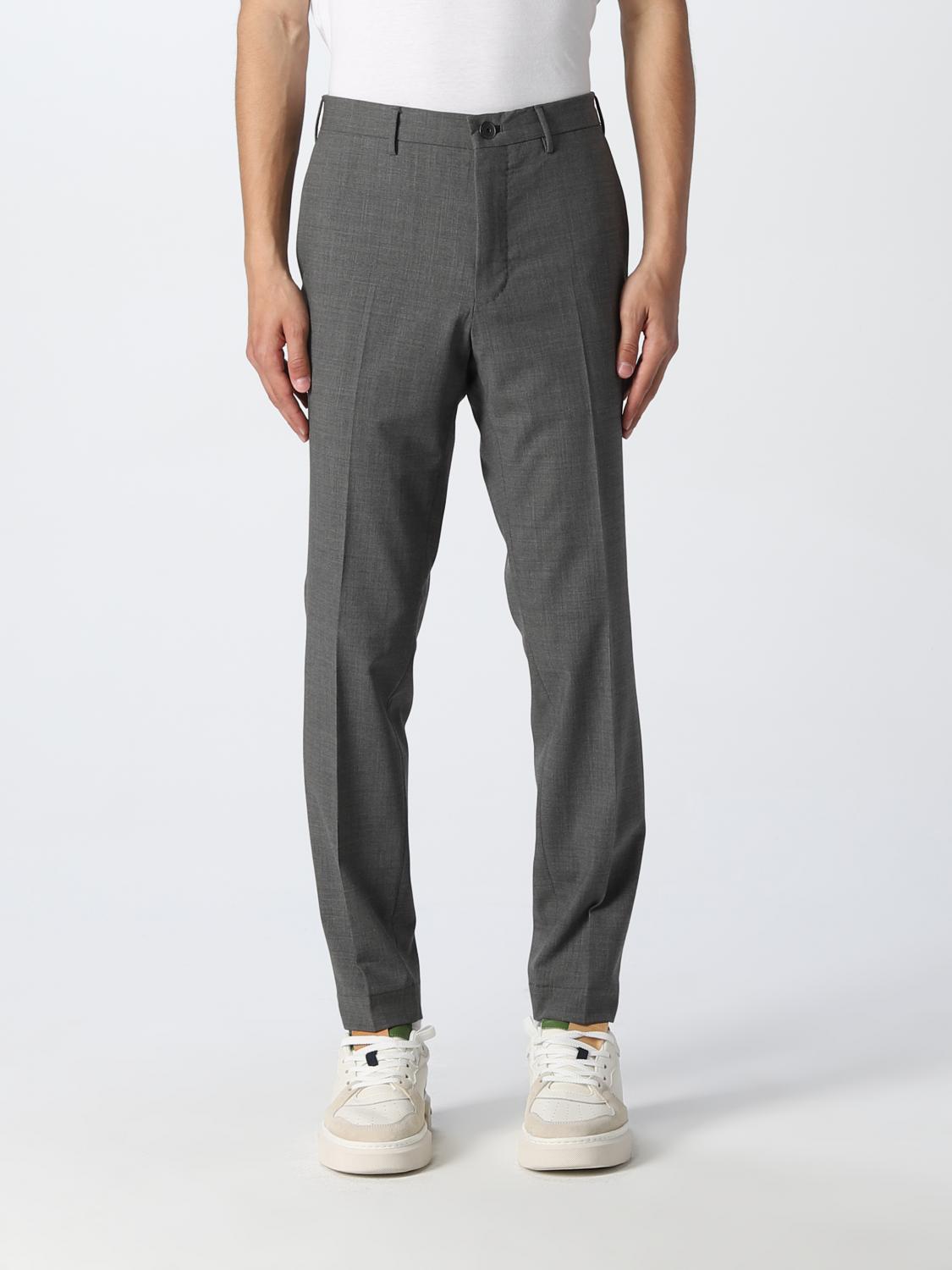INCOTEX: Pants men - Grey | Incotex pants ZR851T9169F online at GIGLIO.COM