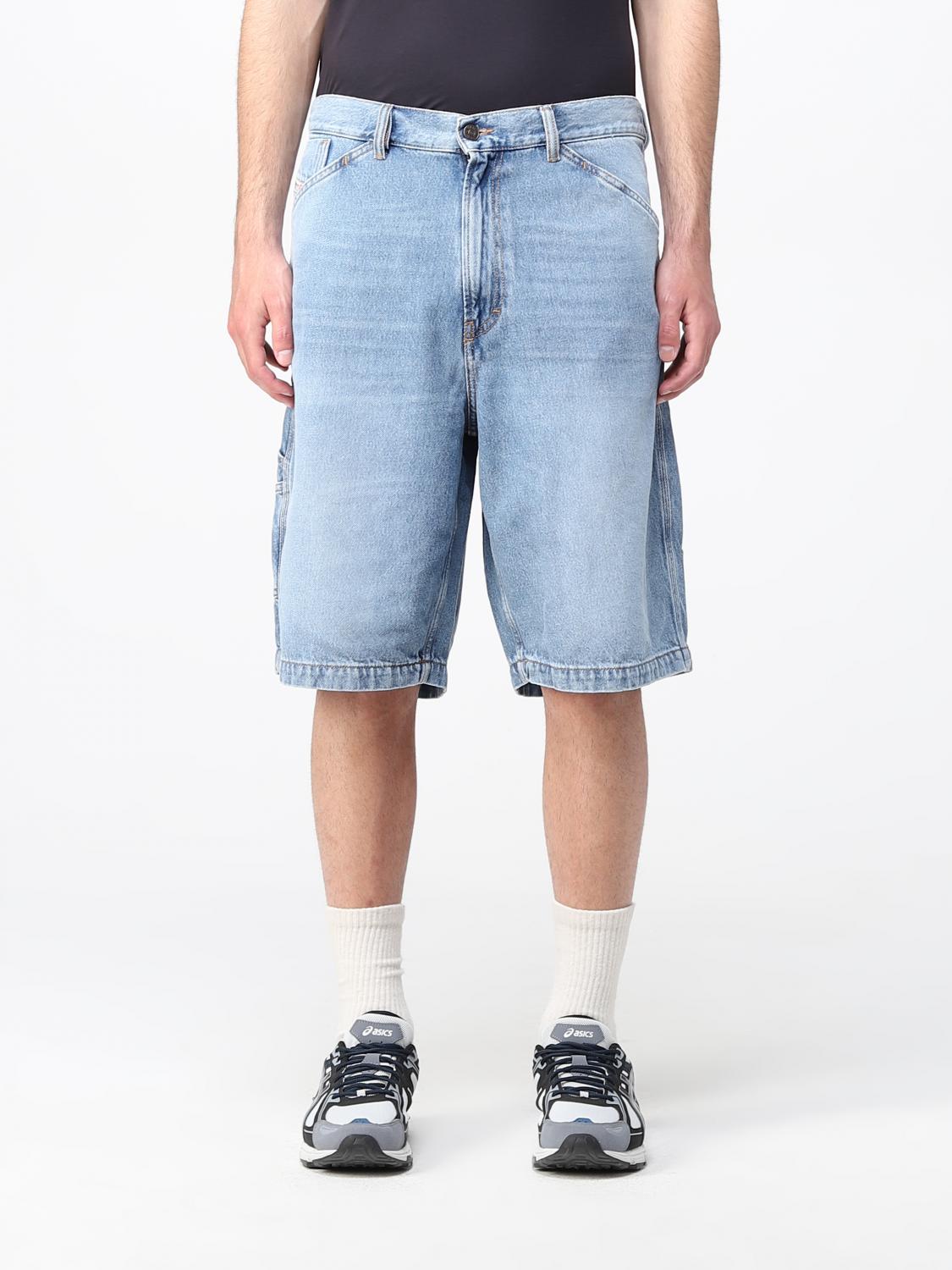 DIESEL: Short men - Denim | Diesel short A0516009C15 online at GIGLIO.COM