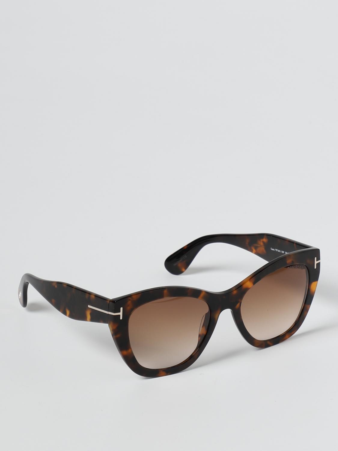 TOM FORD: Lunettes femme - Marron | Lunettes De Soleil Tom Ford TF 940 ...