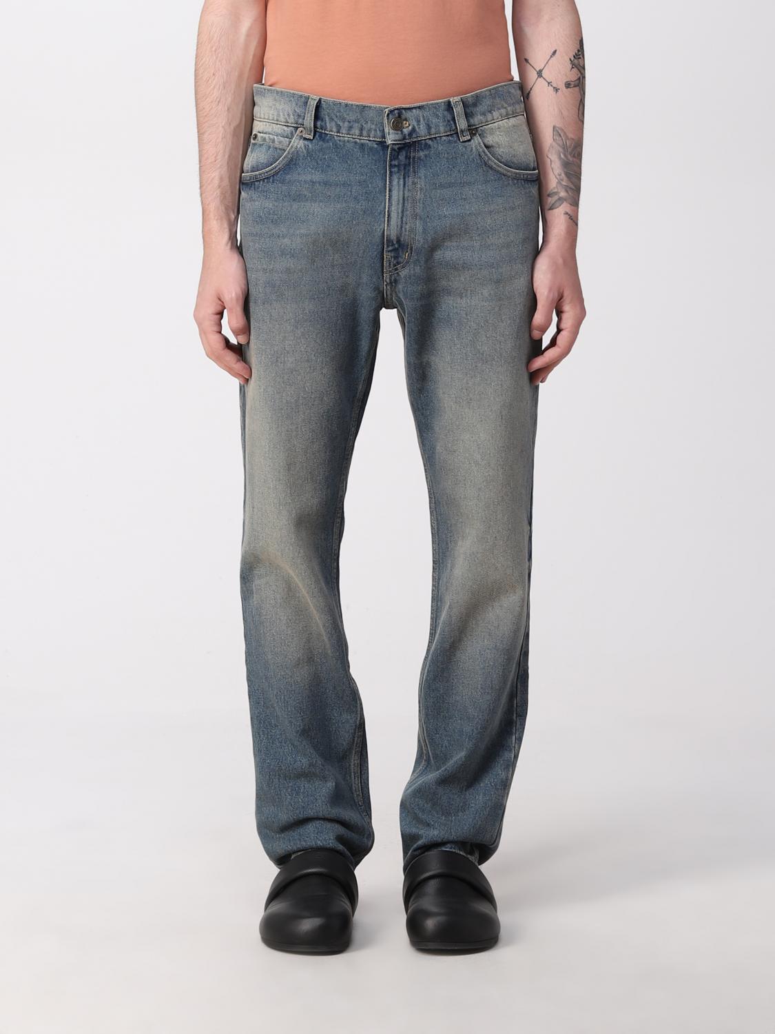 COURRÈGES: Jeans homme - Bleu | Jeans Courrèges 122DPA022DE0007 en ...