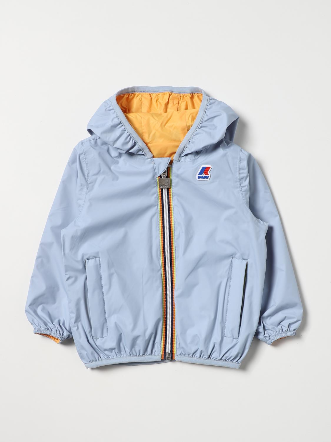 K-WAY: Jacket kids - Blue | K-Way jacket K111NMW online at GIGLIO.COM