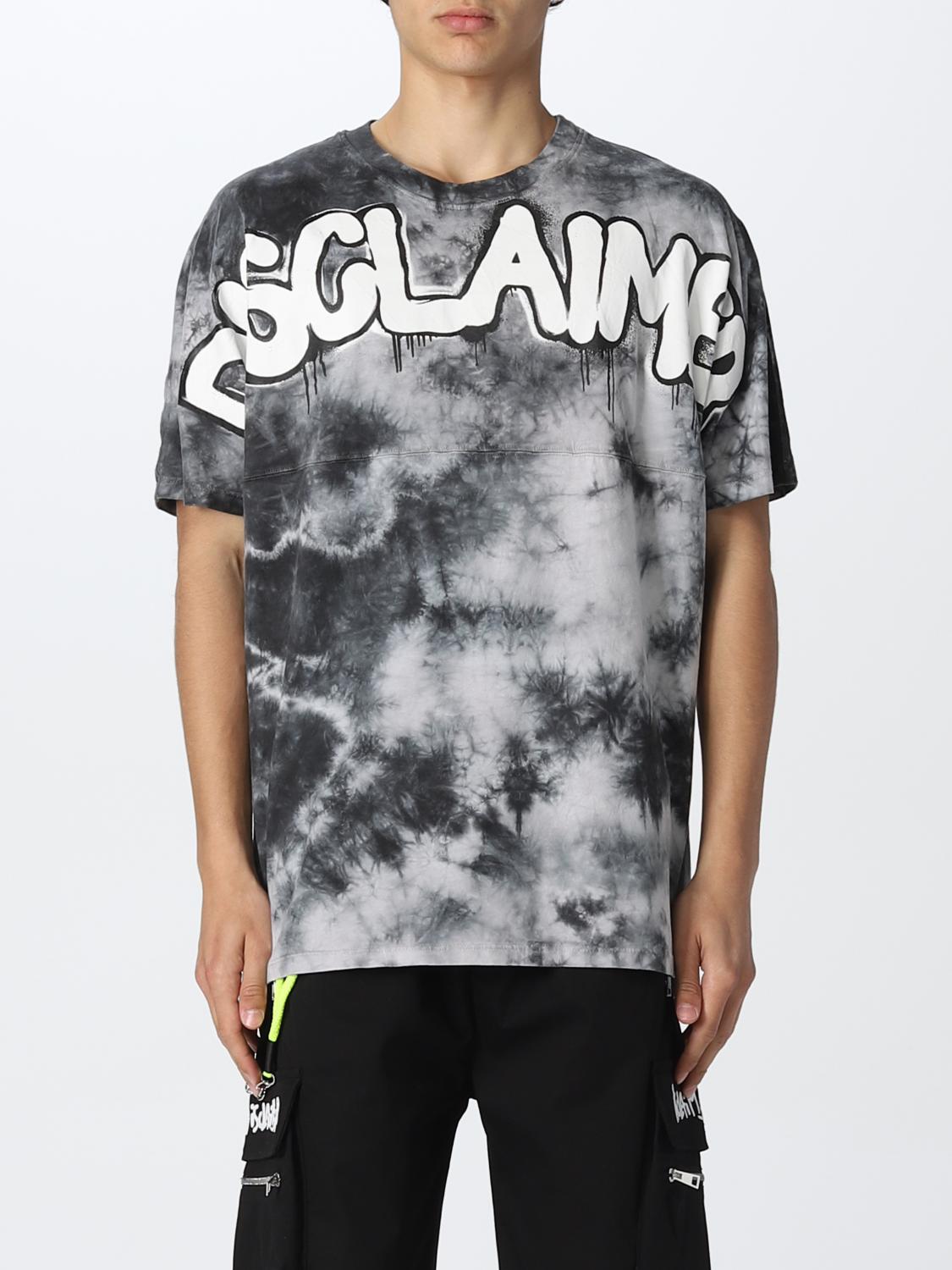 Disclaimer T-shirt men - Black | 22EDS51557 | GIGLIO.COM