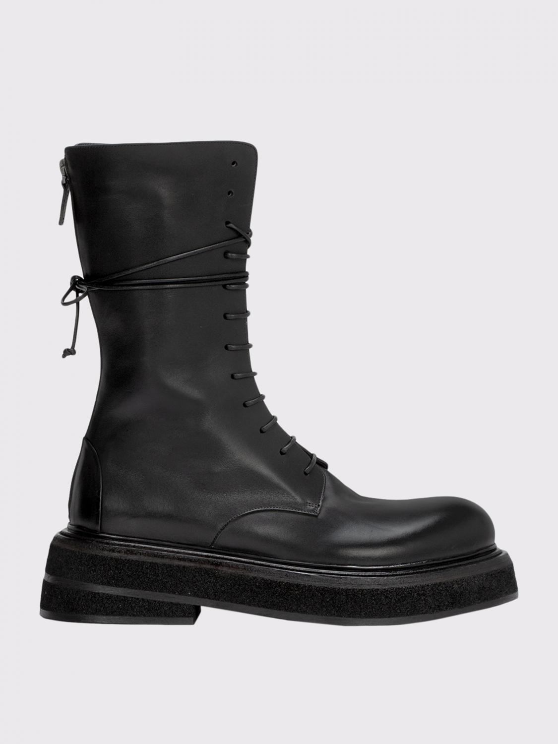 MARSÈLL: Zuccone leather boot - Black | Marsèll boot MM4278118 online ...