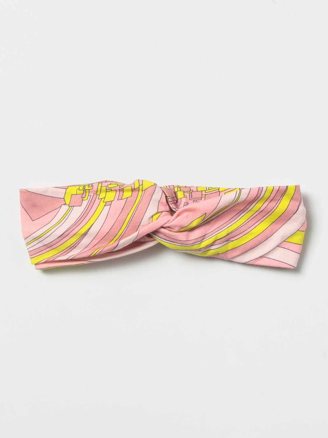 Pucci Hair clip kids - Pink | 9R0A44J0151 | GIGLIO.COM