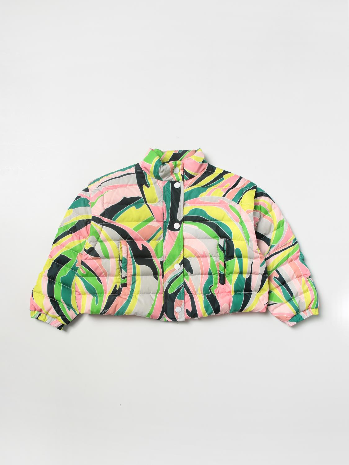 PUCCI: Jacket kids - Multicolor | Pucci jacket 9R2A27N0106 online at ...