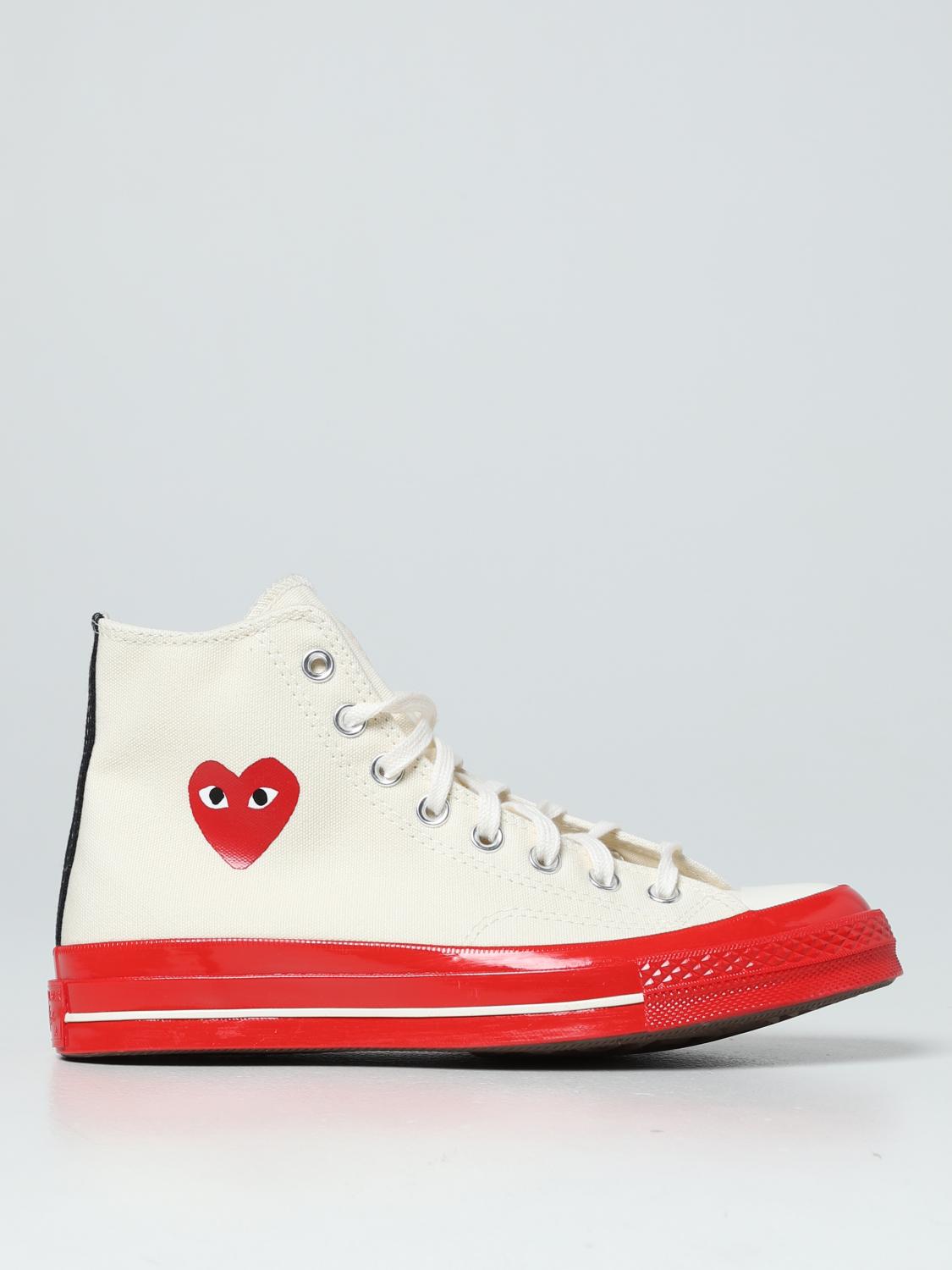 COMME DES GARÇONS PLAY X CONVERSE: Chuck Taylor Comme Des Garçons Play ...