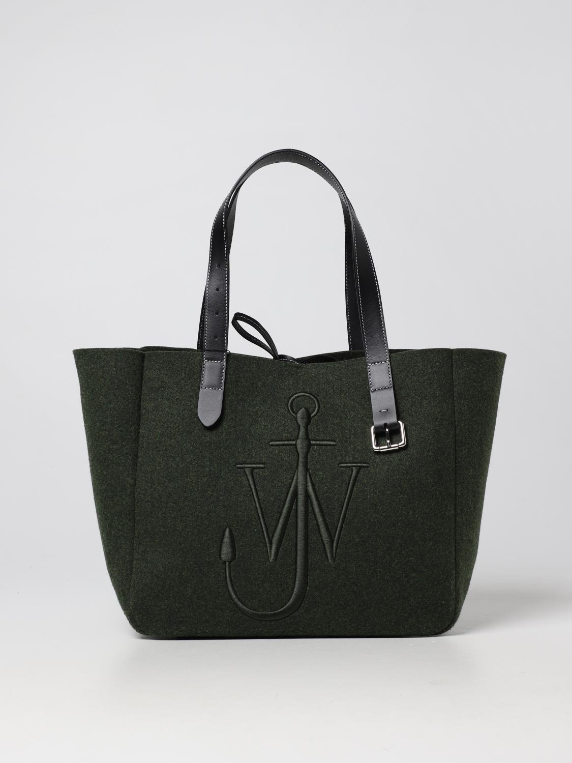 JW ANDERSON: Handbag women - Green | Jw Anderson tote bags HB0243FA0146 ...