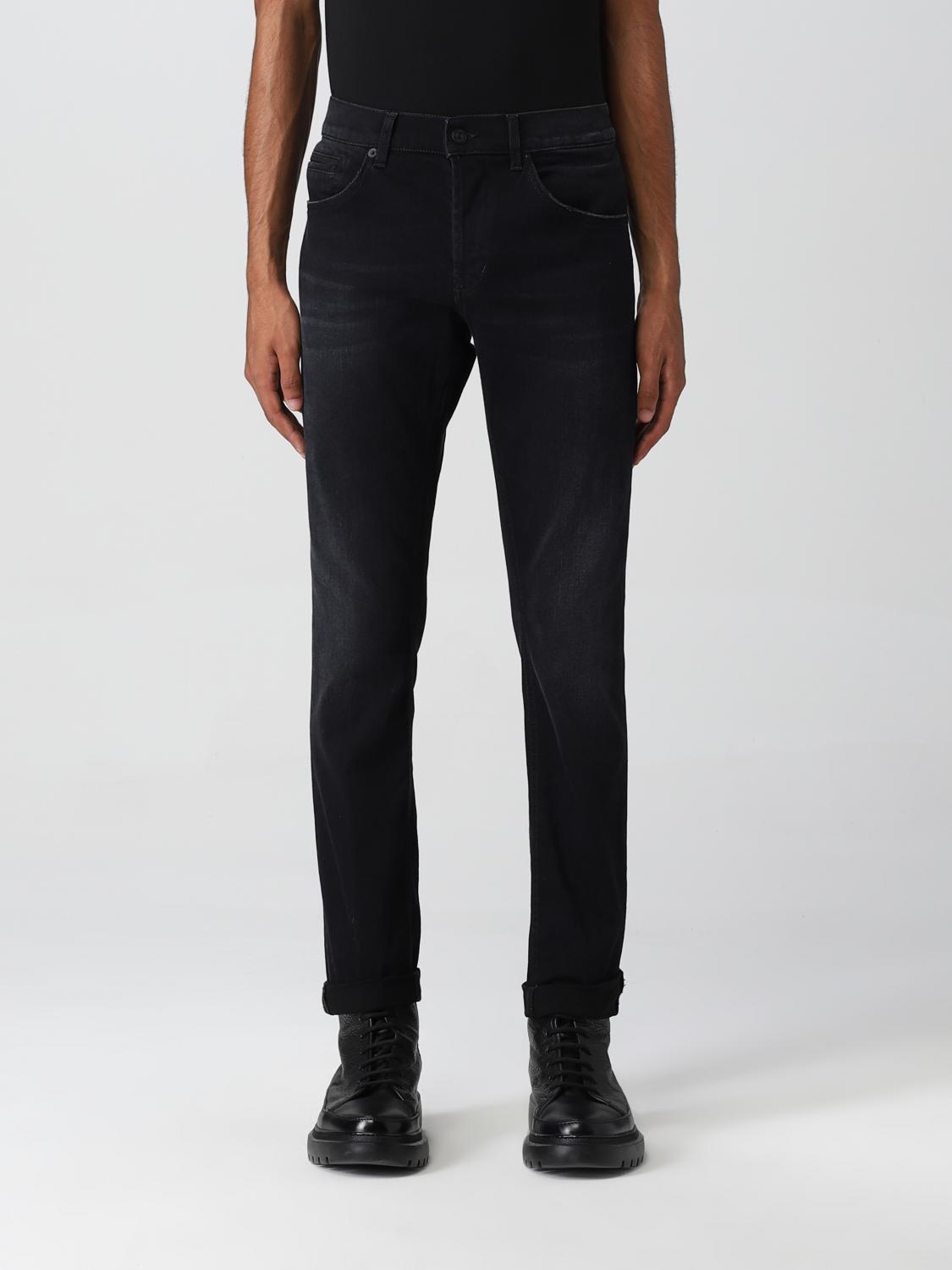 DONDUP: Jeans men - Black | Dondup jeans UP232DSE249UDL6 online at ...