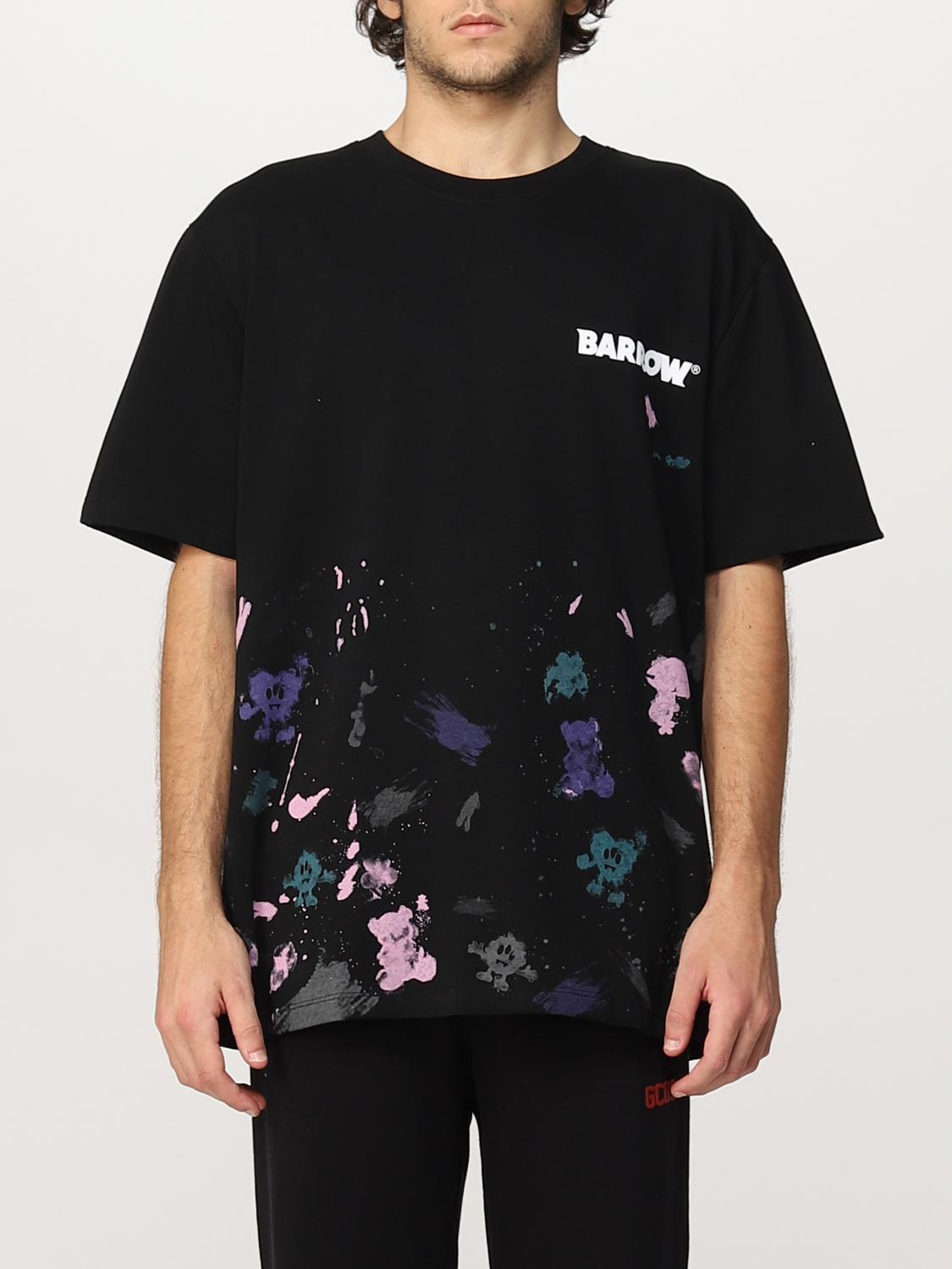 BARROW: T-shirt men - Black | Barrow t-shirt 032876 online at GIGLIO.COM