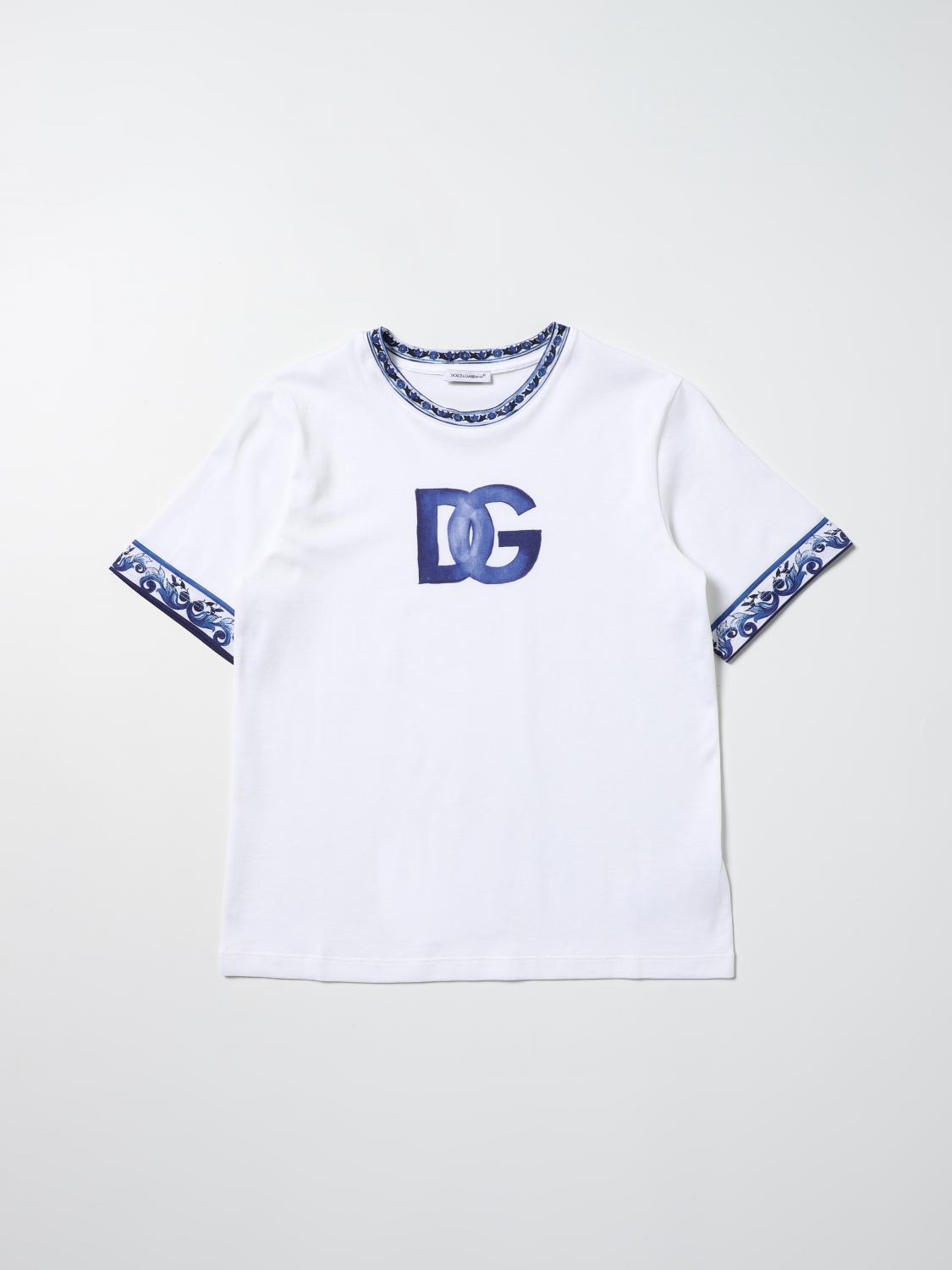 DOLCE & GABBANA: DG t-shirt - Multicolor | Dolce & Gabbana t-shirt ...