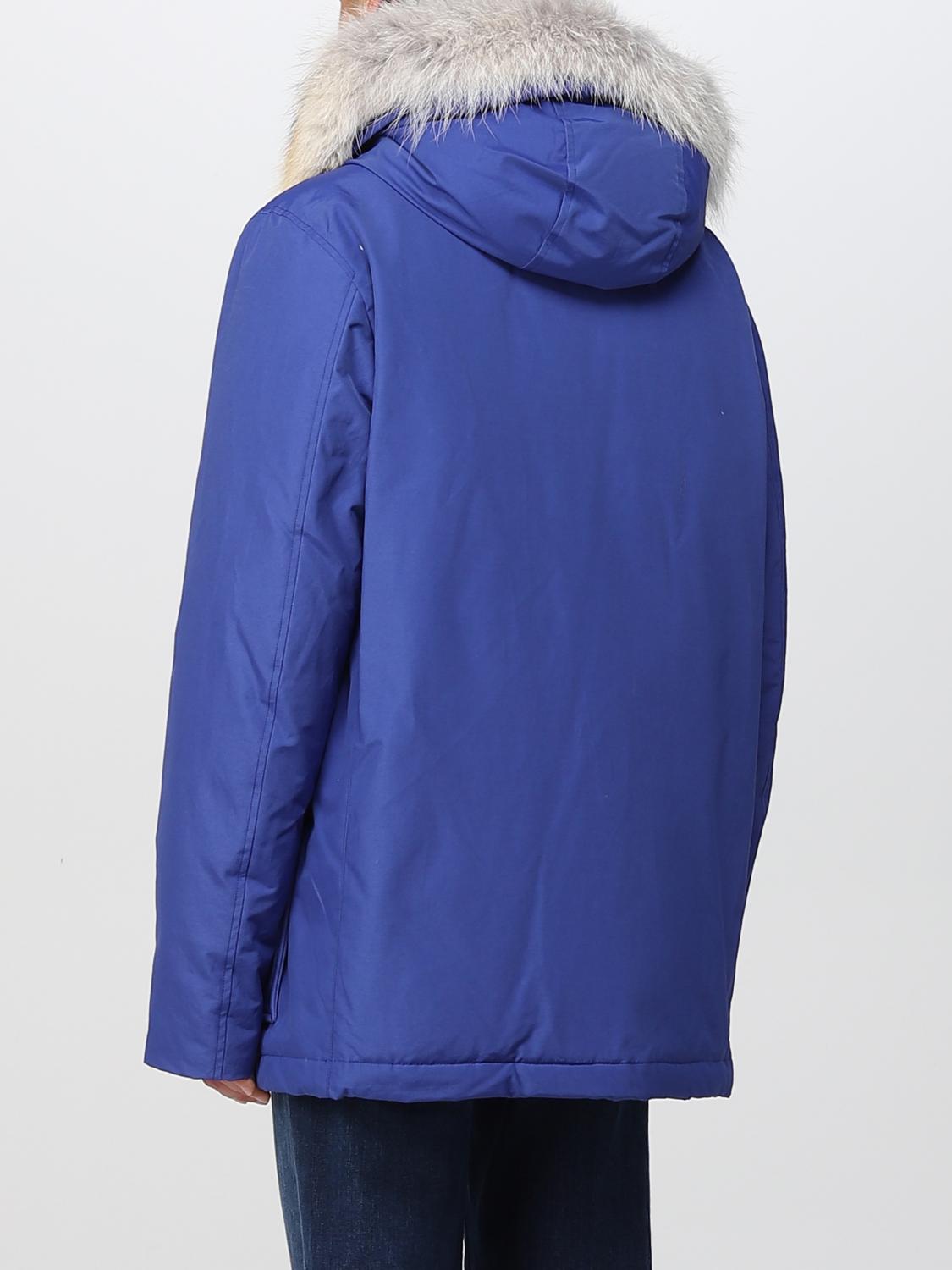 WOOLRICH: Jacket men - Blue 1 | Woolrich jacket CFWOOU0484MRUT0001 ...