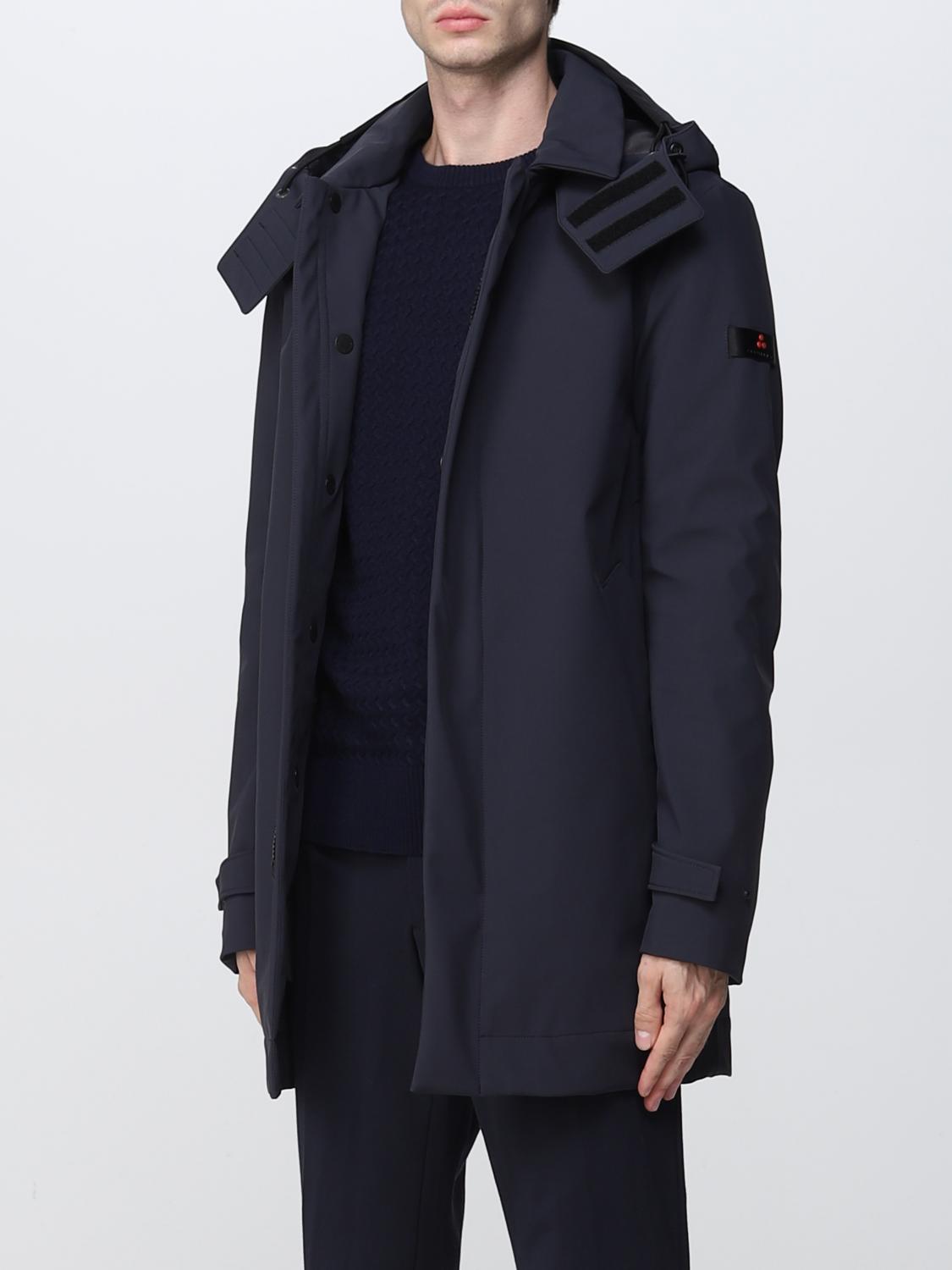 PEUTEREY: Coat men - Navy | Peuterey jacket PEU331001191511 online at ...
