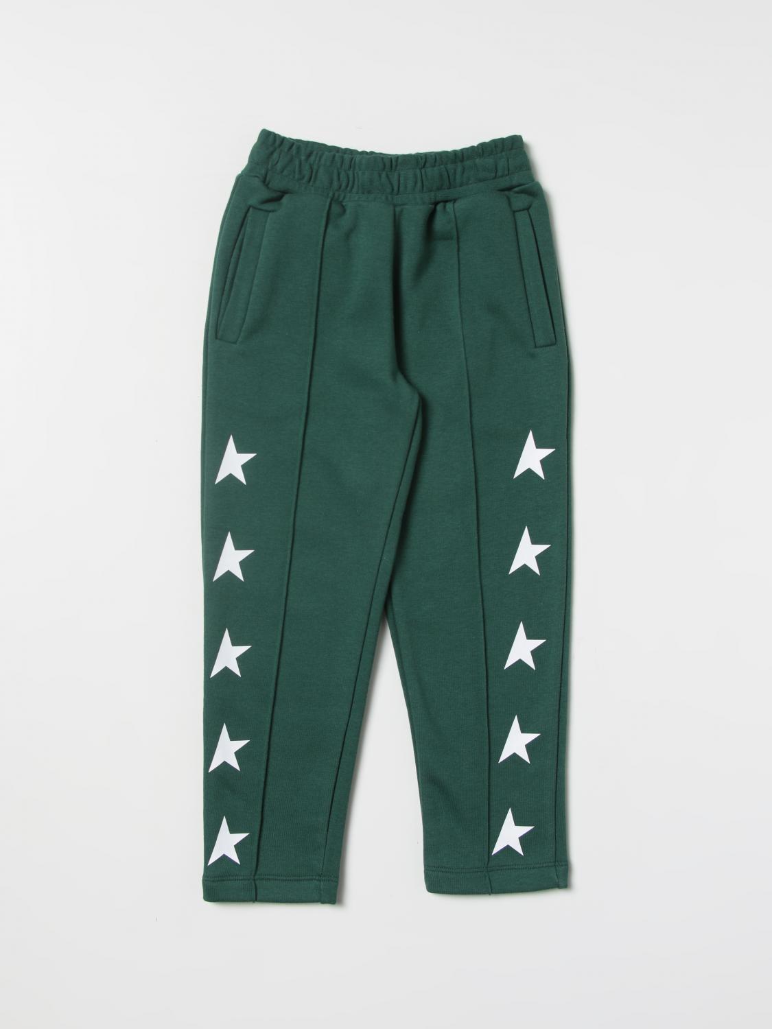 GOLDEN GOOSE: Pants kids - Green | Golden Goose pants ...