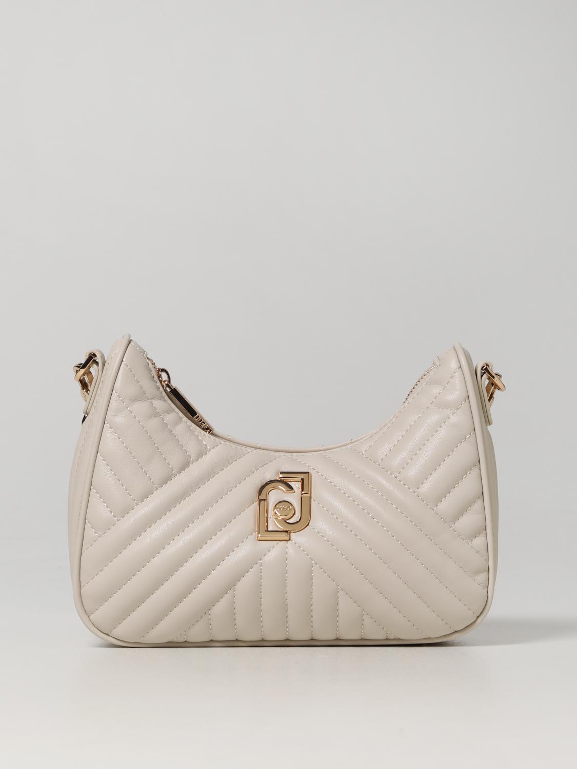 LIU JO: Mini bag women - Cream | Liu Jo crossbody bag AF2153E0426 ...