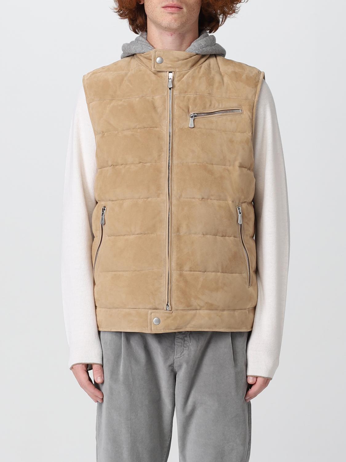 ELEVENTY: Jacket men - Camel | Eleventy jacket F75GILF05PEL0F012 online ...