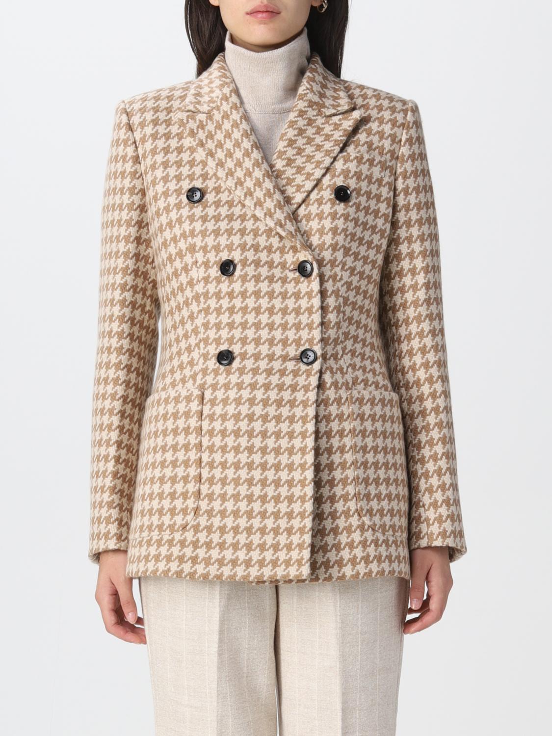 KITON: Giacca donna - Bianco | Blazer Kiton D27514K0501B03 online su ...