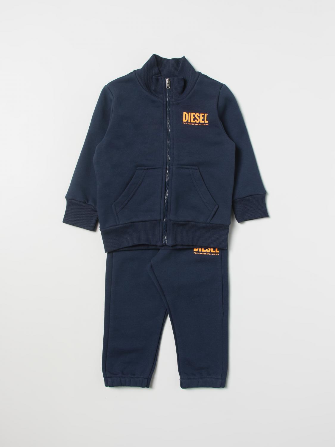 DIESEL: Tracksuit kids - Blue | Diesel clothing set K002730IAJH online ...