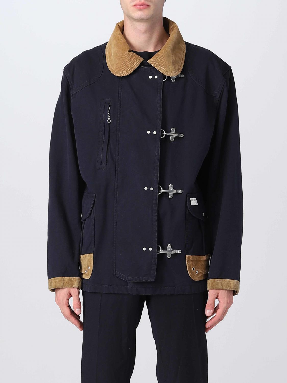 FAY: Jacket men - Navy | Fay jacket NAM1245151LTJM online at GIGLIO.COM