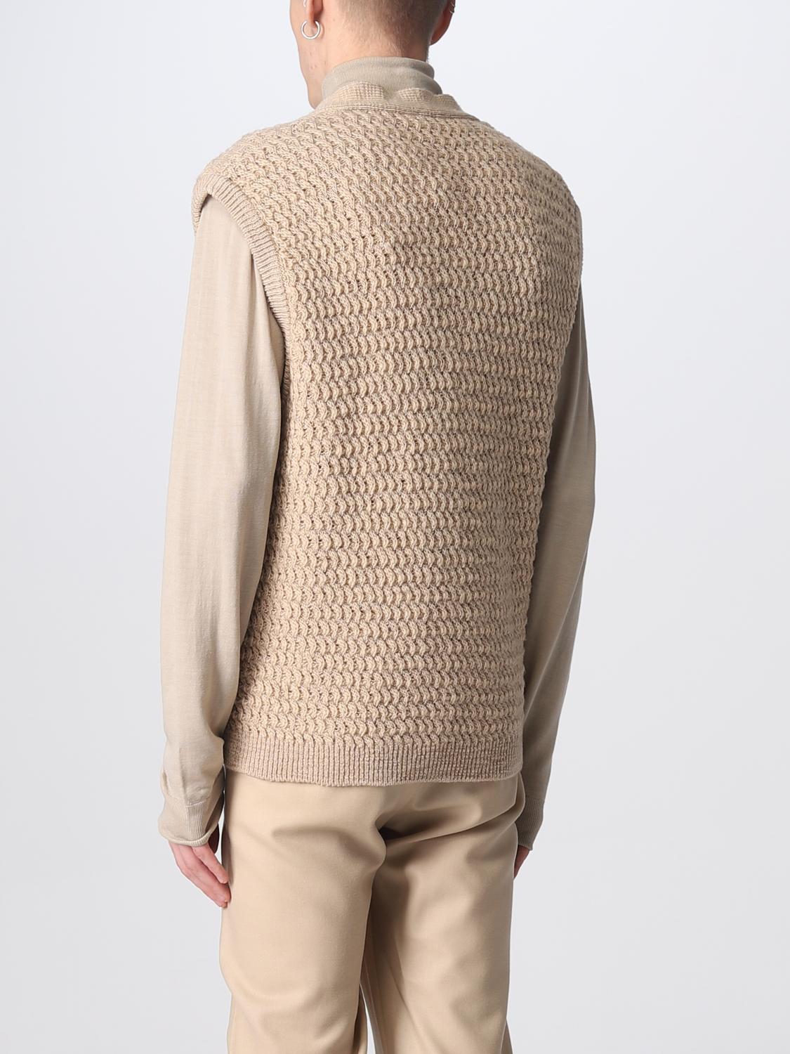 BARENA: Sweater men - Ecru | Barena suit vest KNU37420440 online at ...