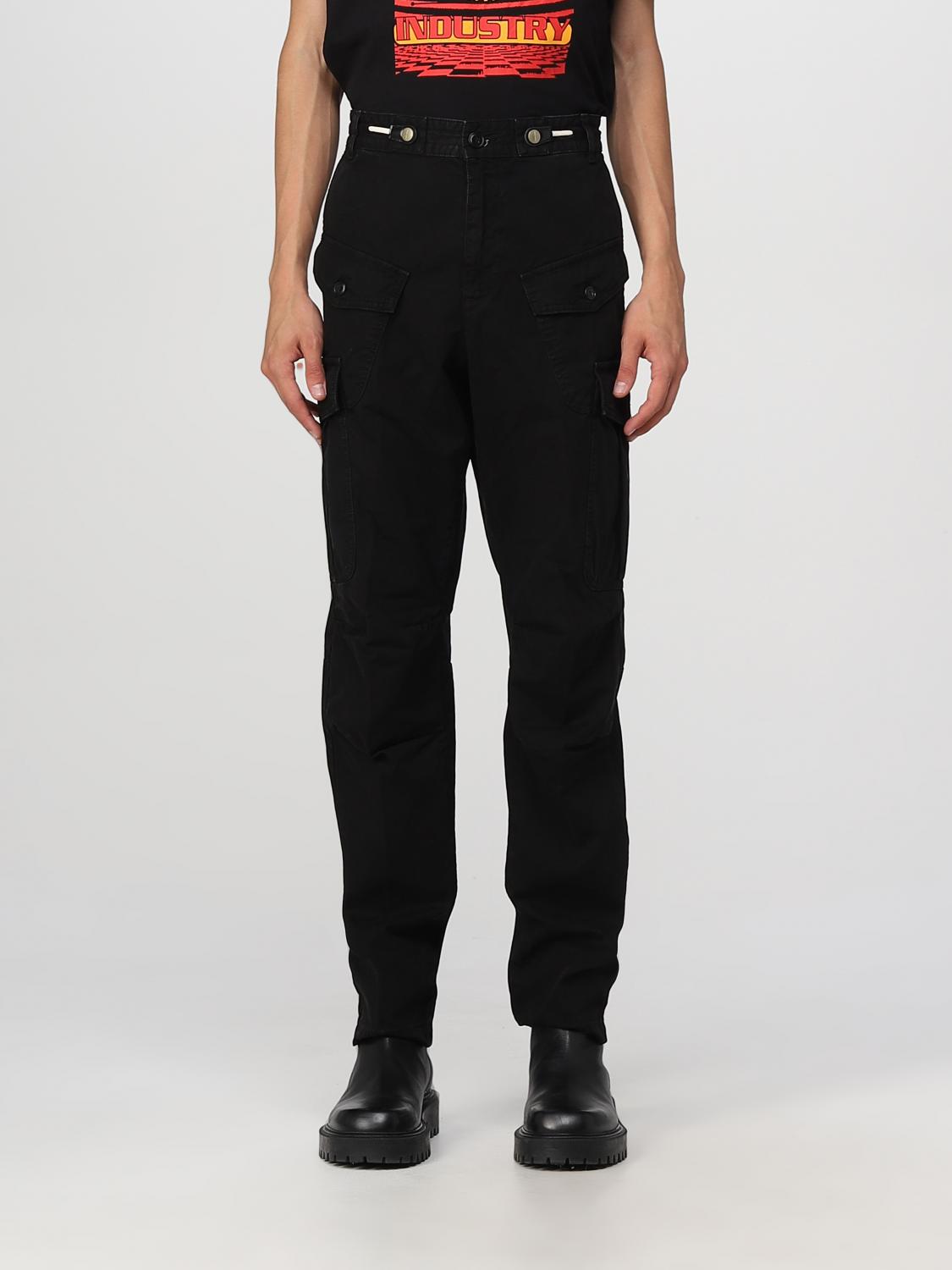 DIESEL: Pants men - Black | Diesel pants A062480DGAL online at GIGLIO.COM