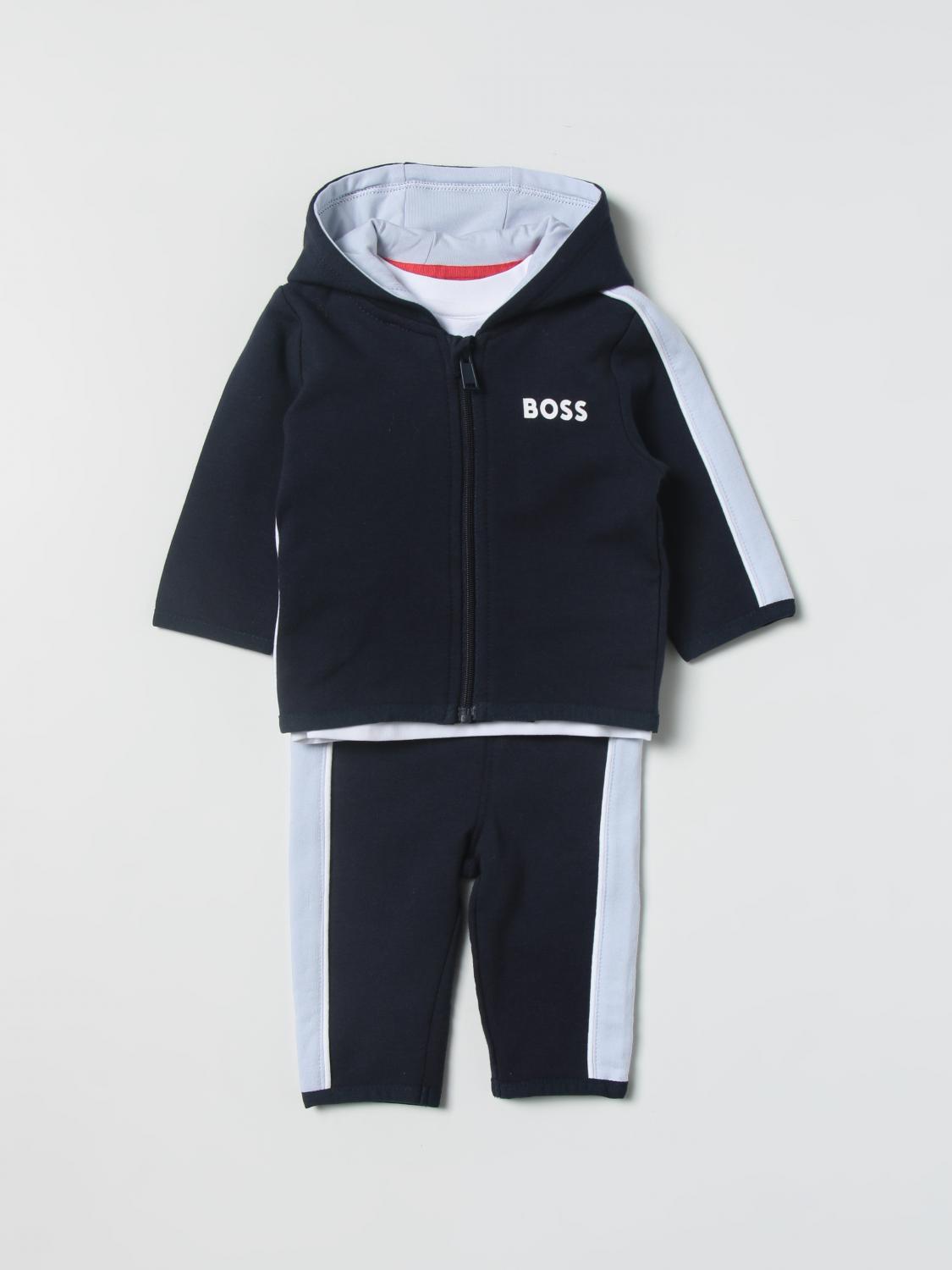 HUGO: Clothing set kids Boss - Marine | Hugo clothing set J98369 online ...