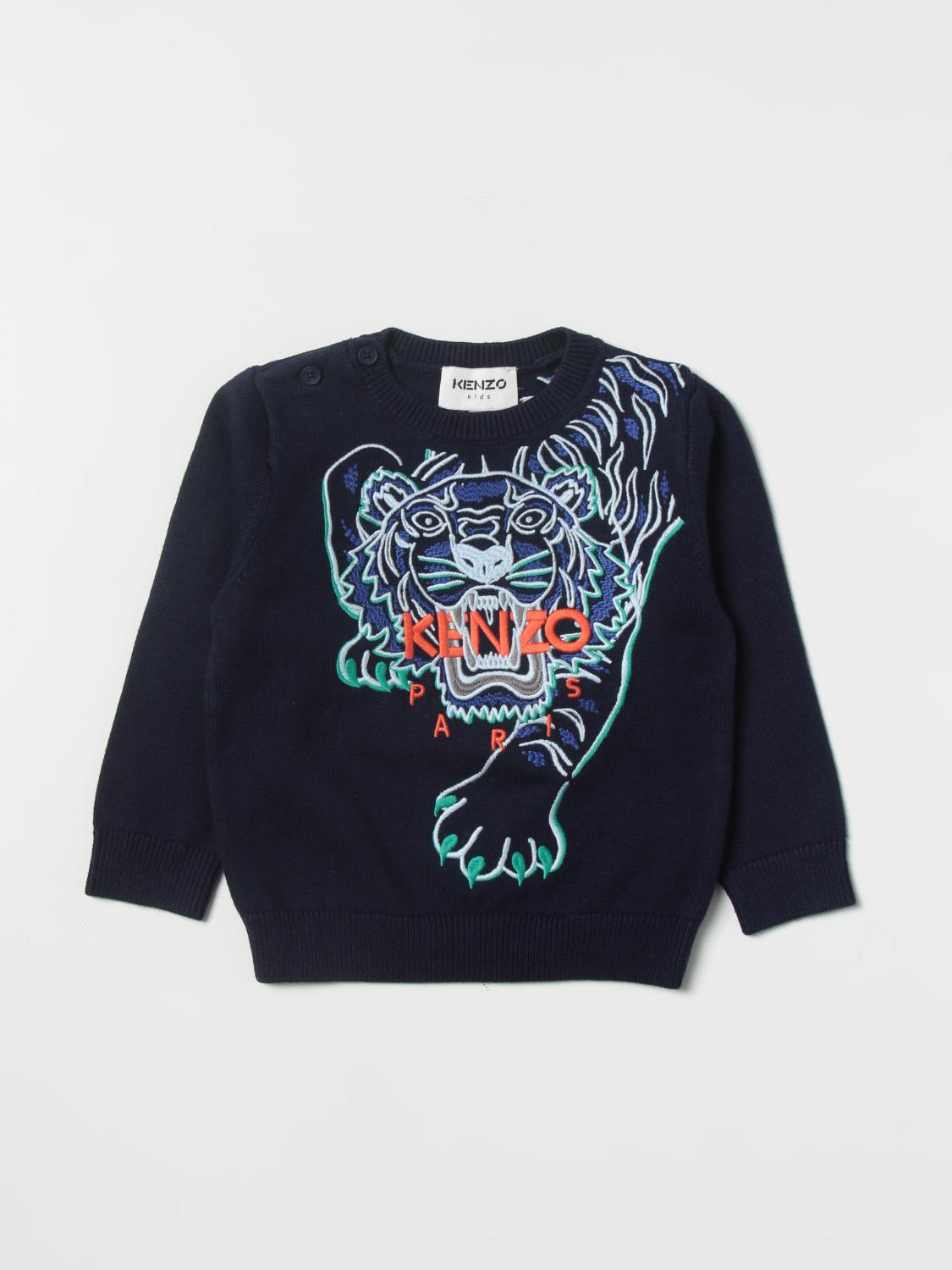 KENZO KIDS: Sweater kids Kenzo Junior - Blue | Kenzo Kids sweater ...