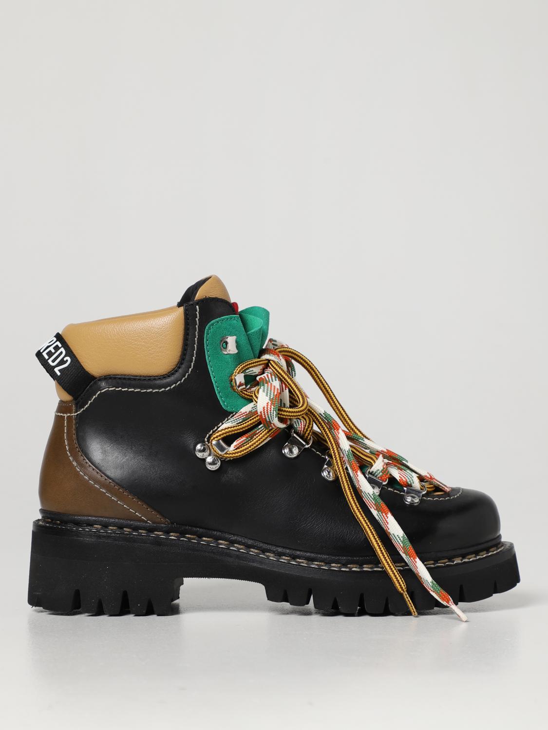 DSQUARED2: Boots men - Black | Dsquared2 boot ABM010012905481 online at ...