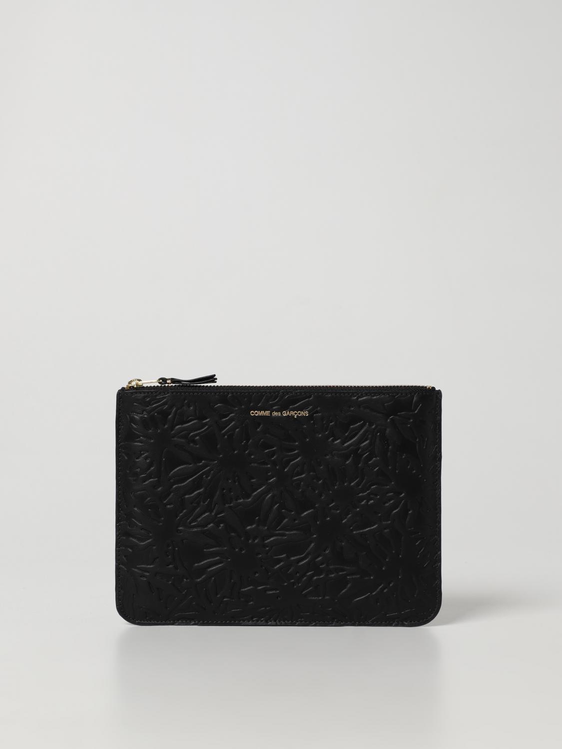 COMME DES GARCONS: Wallet men - Black | Comme Des Garcons folder ...