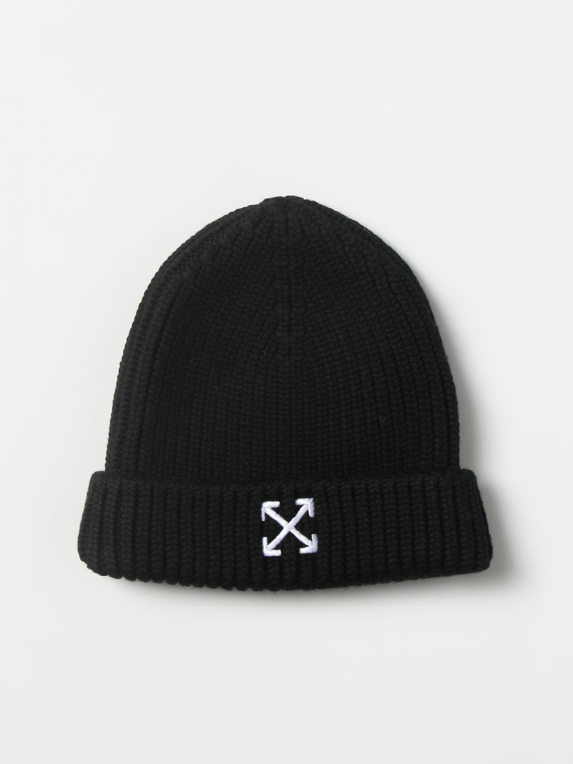 Off-White Hat men - Black | OMLC022F22KNI001 | GIGLIO.COM