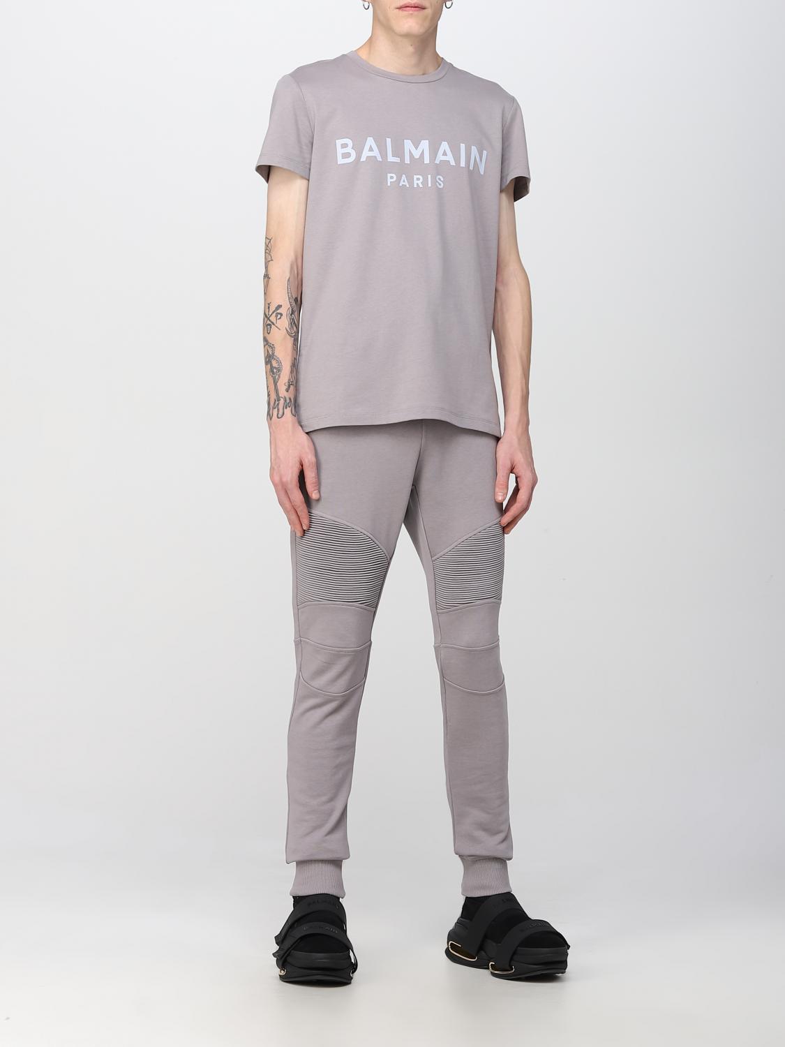 Balmain Pants men - Grey | YH0OB000BB66 | GIGLIO.COM