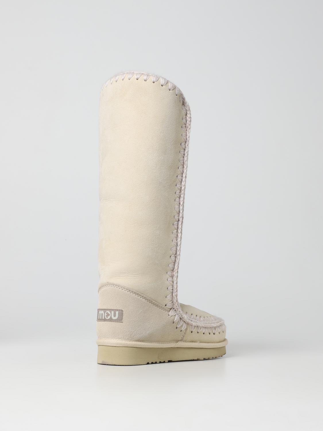 Mou Boots women - Cream | FW101002A | GIGLIO.COM
