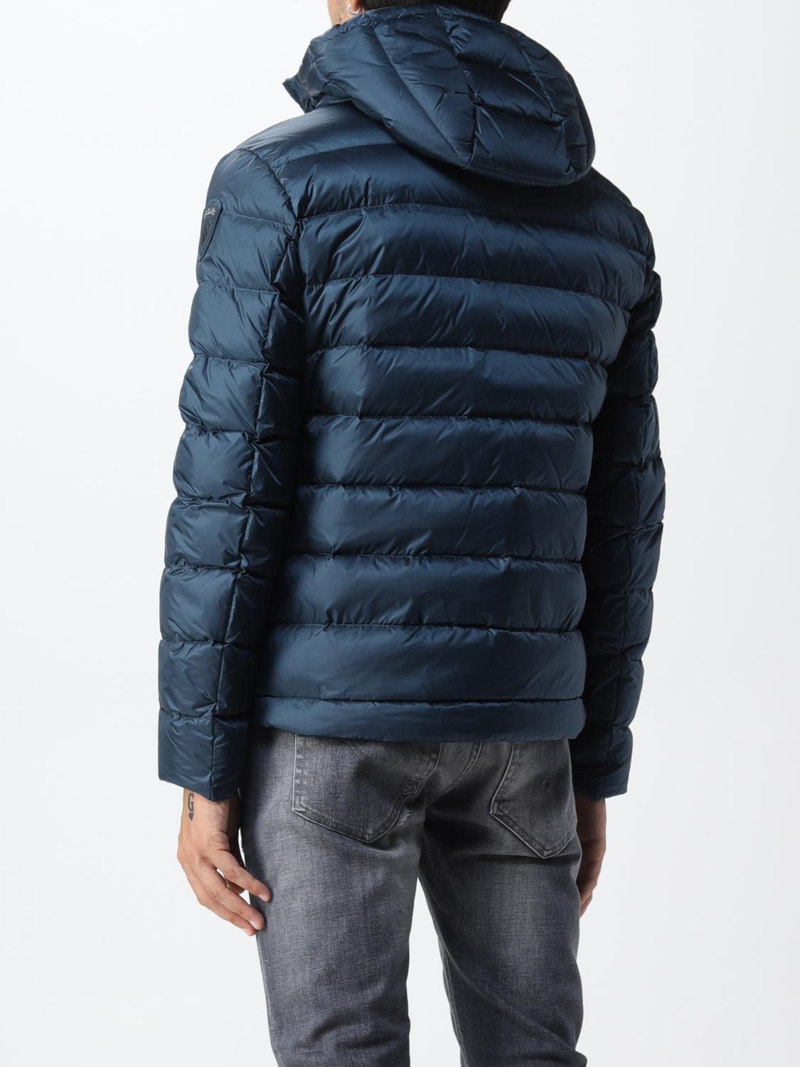 Blauer Jacket men - Blue | 22WBLUV03005006047 | GIGLIO.COM