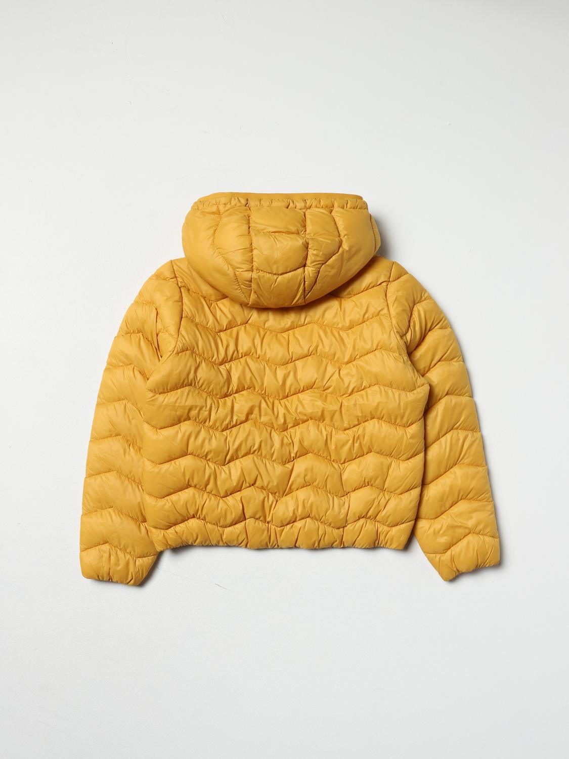 K-WAY: Jacket kids - Yellow | K-Way jacket K6116FW online at GIGLIO.COM