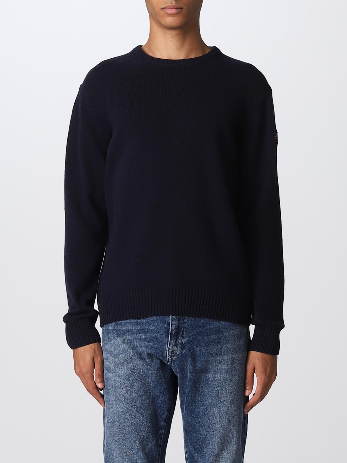 PAUL & SHARK: Pull homme - Bleu | Pull Paul & Shark C0P1061 en ligne sur GIGLIO.COM