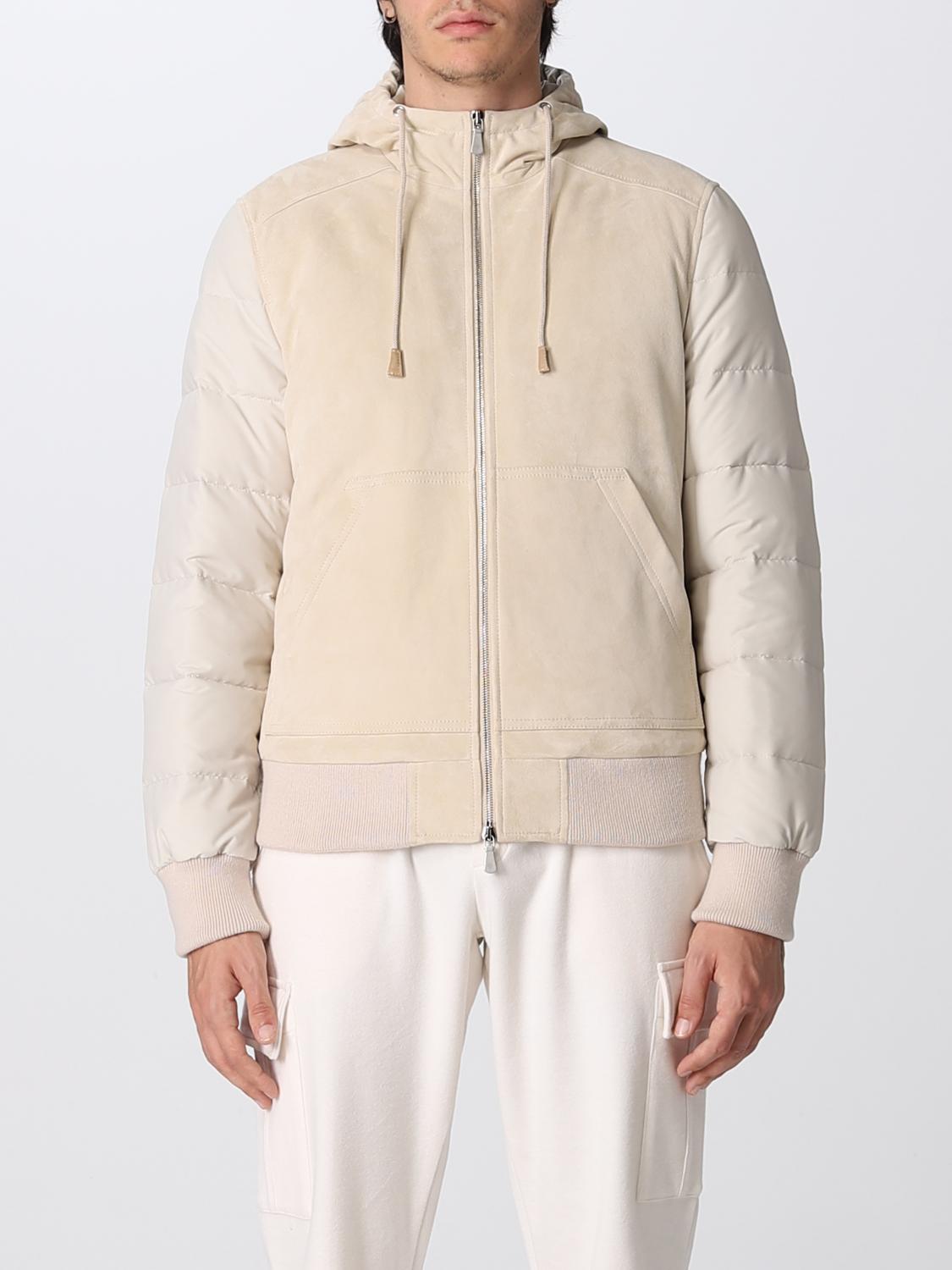 ELEVENTY: Jacket men - Sand | Eleventy jacket F75GBTF25PEL0F010 online ...