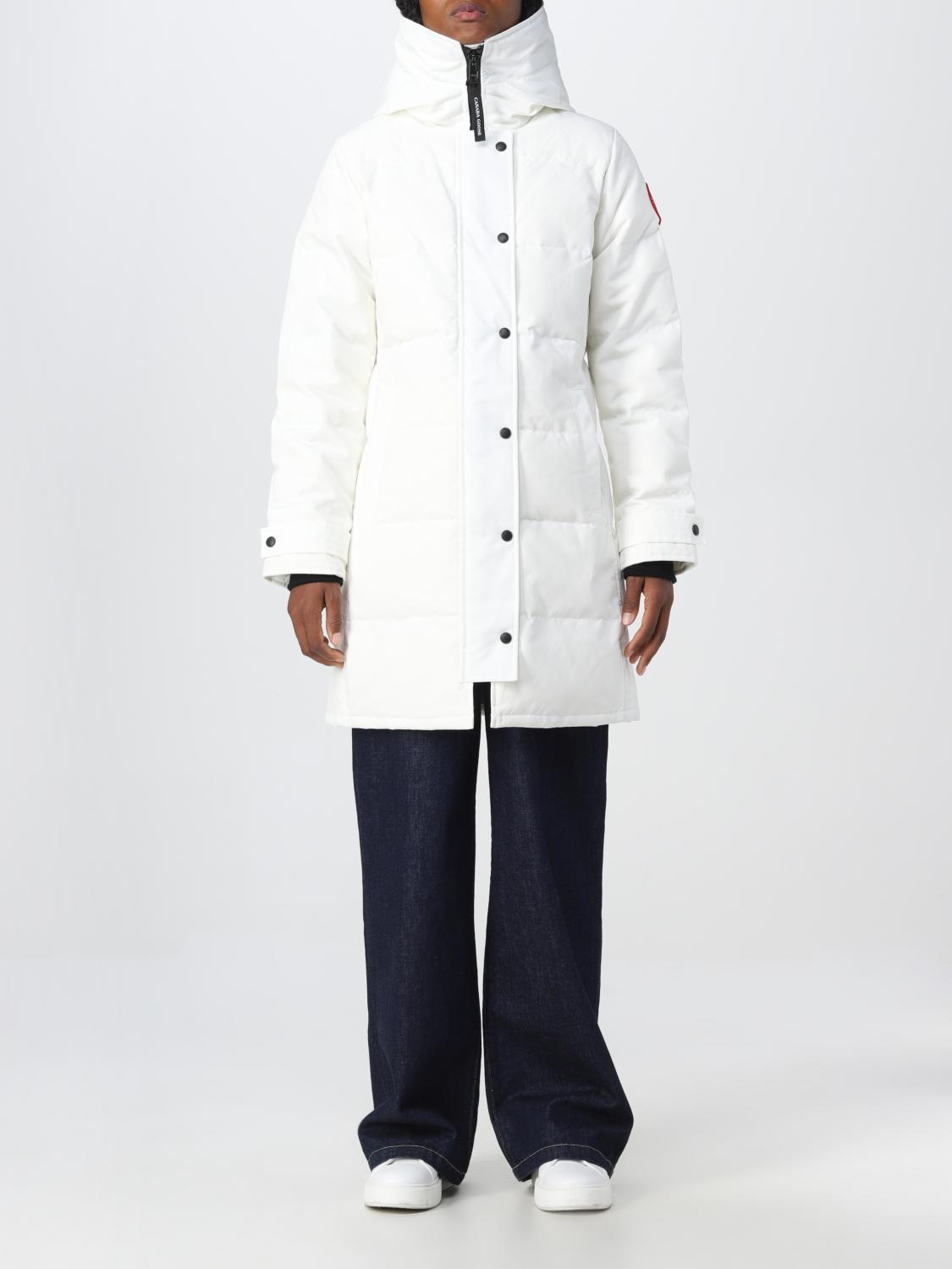 Canada Goose Jacket women - White | 3802W | GIGLIO.COM
