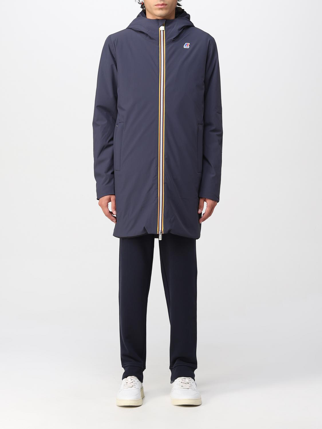 K-WAY: Coat men - Black | K-Way jacket K71125W online at GIGLIO.COM