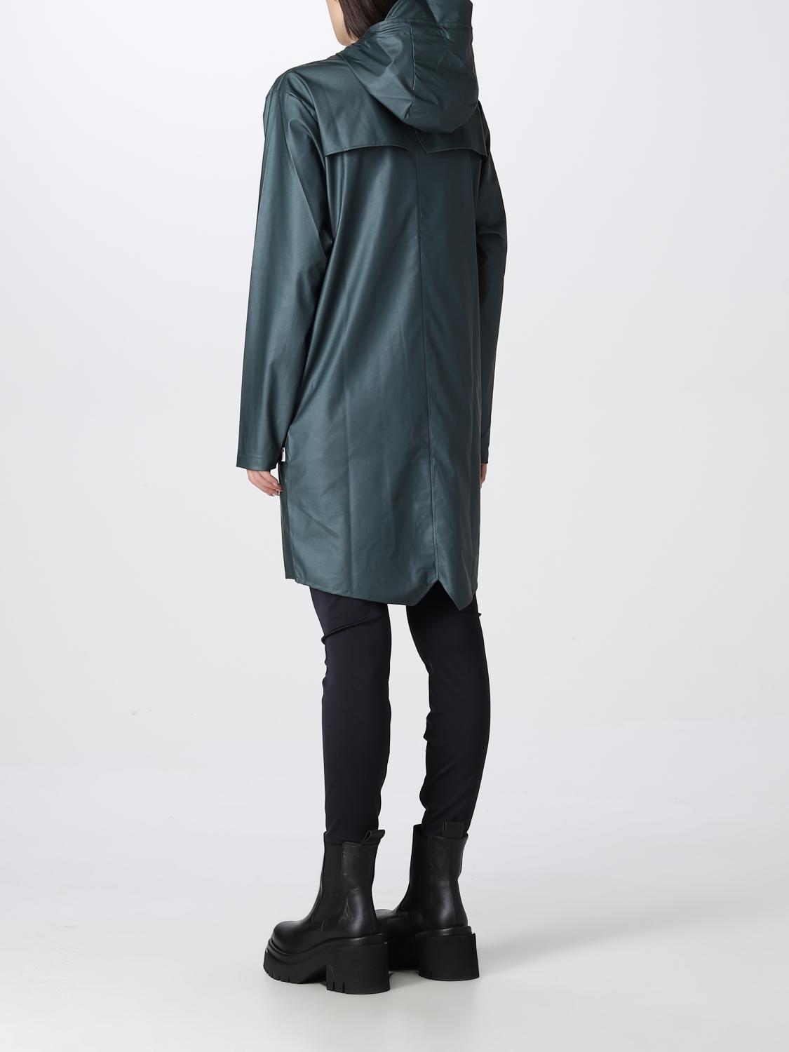 RAINS: Abrigo mujer , Esmeralda | Abrigo Rains LONGJACKET12020D en ...