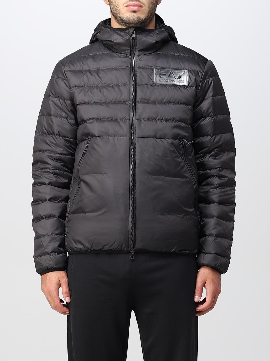 EA7: Jacket men - Black | Ea7 jacket 6LPB16PN5ZZ online at GIGLIO.COM