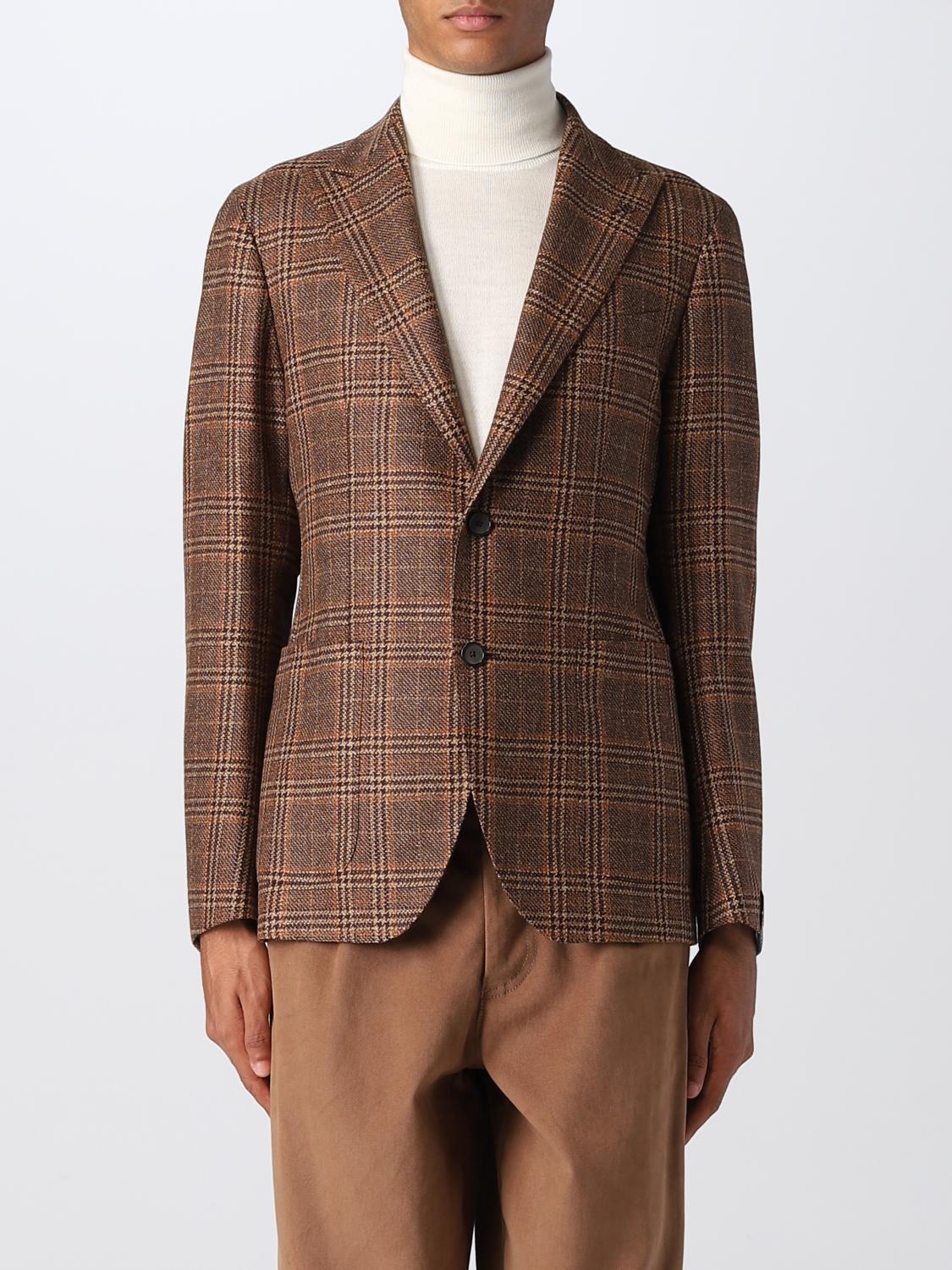 TAGLIATORE: Jacket men - Dark | Tagliatore blazer 1SMC26K440009 online ...