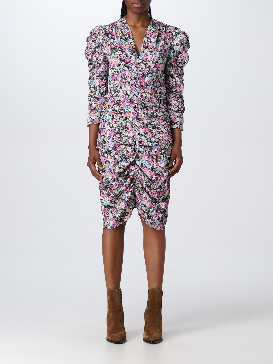 ISABEL MARANT: Dress women - Pink | Isabel Marant dress RO200922A023I ...