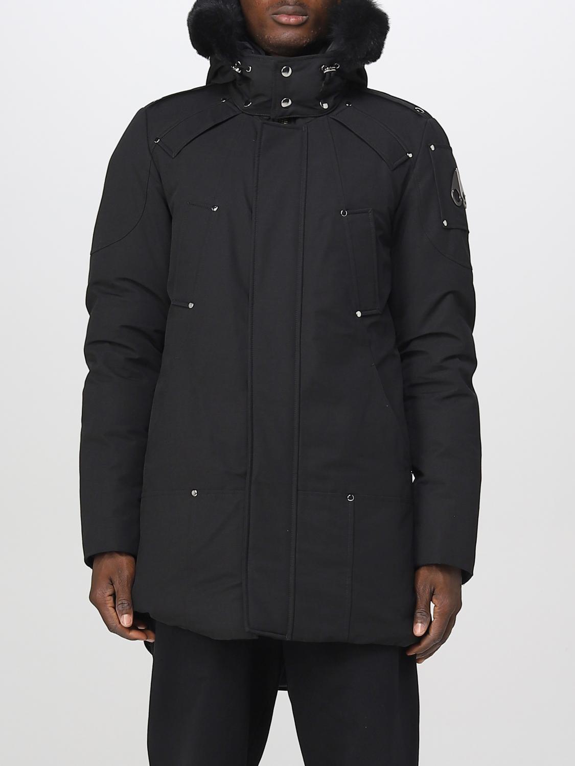 MOOSE KNUCKLES: Jacket men - Black | Moose Knuckles jacket M32MP261S ...