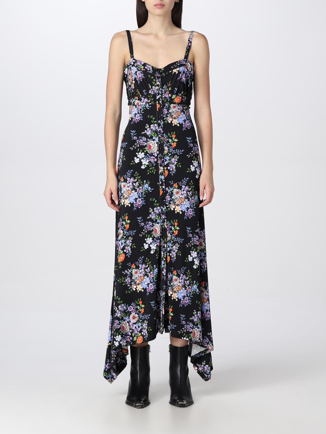 RABANNE: Dress women Paco - Black | Rabanne dress 22AJR0424VI0202 ...