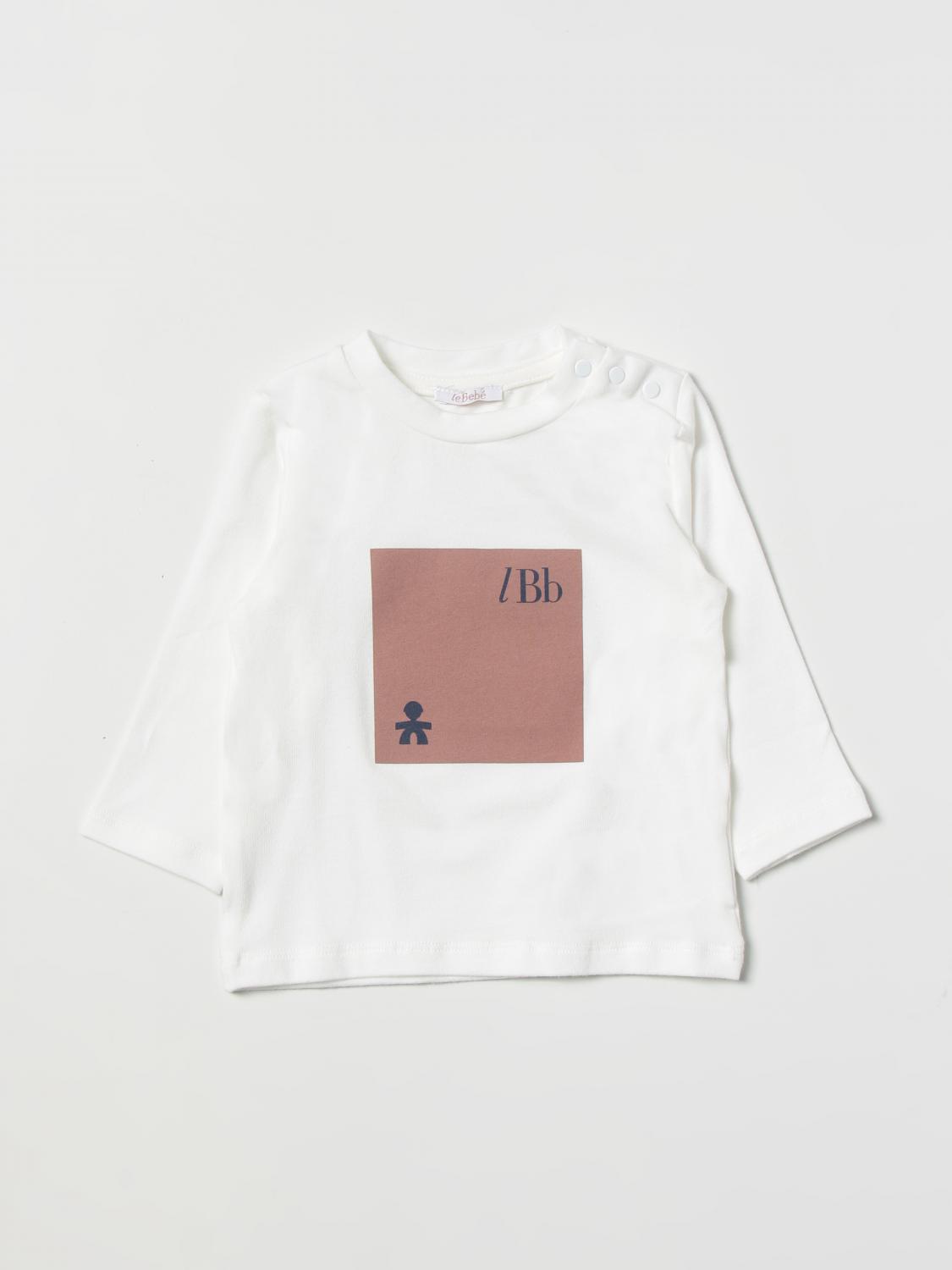 LE BEBE': T-shirt kids - Yellow Cream | Le Bebe' t-shirt LBB3827 online ...