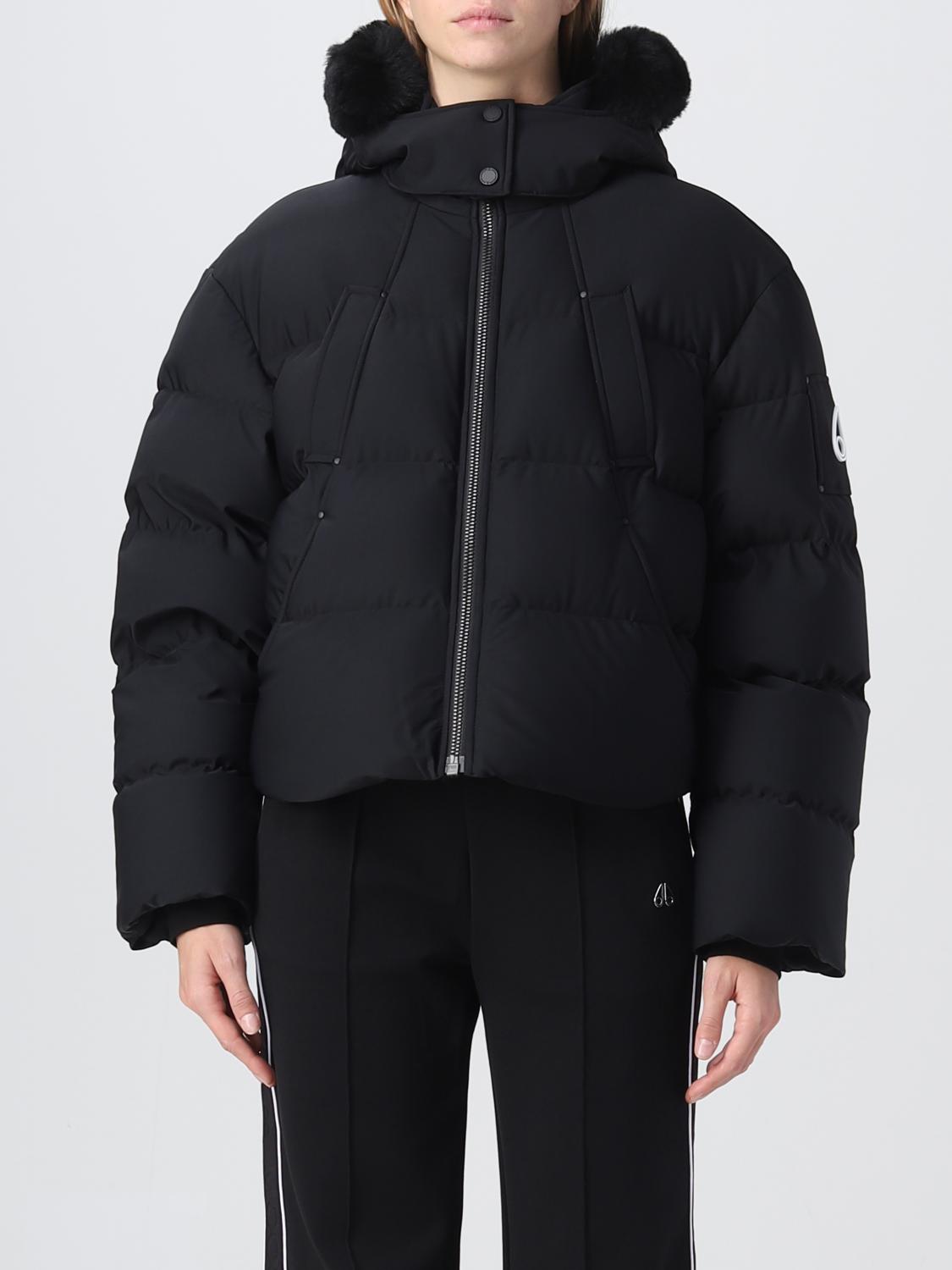 MOOSE KNUCKLES: Jacket women - Black | Moose Knuckles jacket M32LJ108S ...