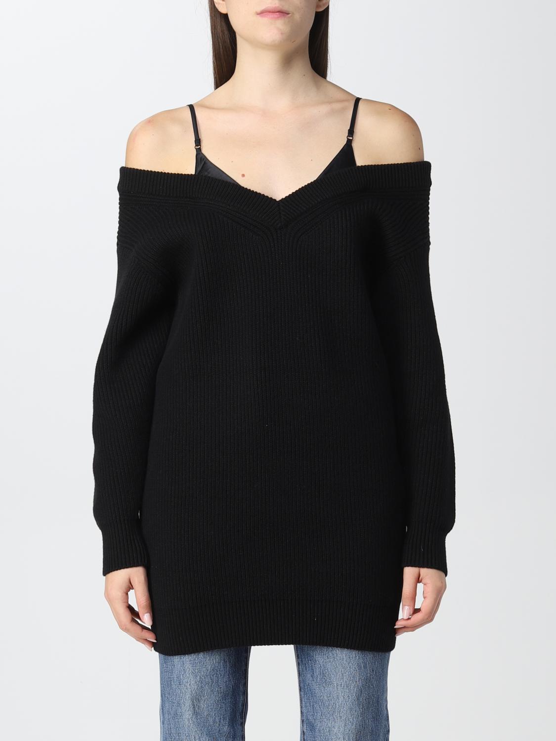ALEXANDER WANG: Dress women - Black | Alexander Wang dress 4KC4226011 ...